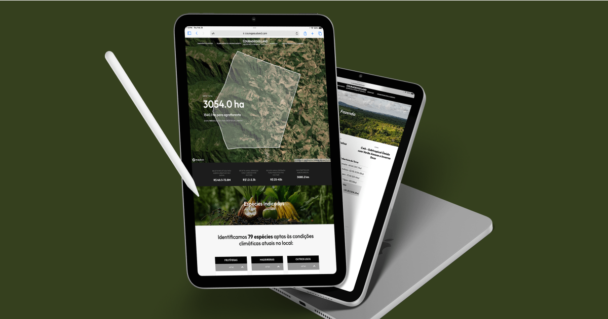 Plataforma de Inteligência Agroflorestal - Courageous Land